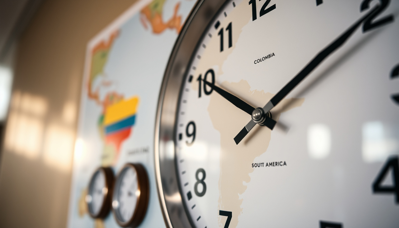 Hora Colombia ahora: hora exacta y diferencias horarias - Colombia Portal